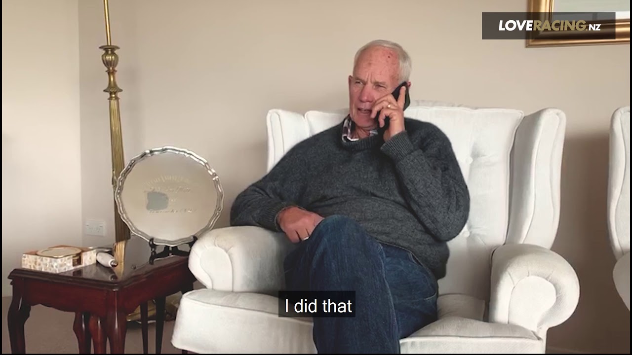 Frank Ritchie wishing Opie Bosson good luck in the Cox Plate - YouTube