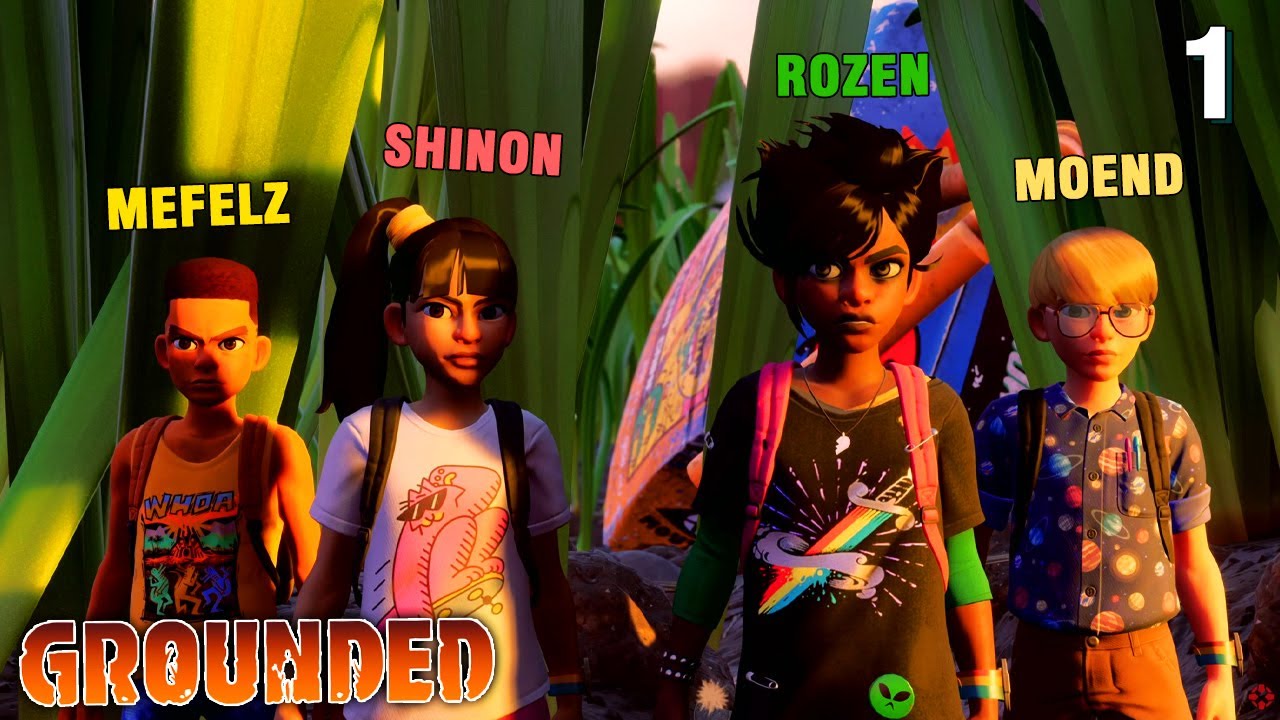 KACUNG GAMING Kembali Ke DUNIA KECIL Penuh Serangga !! #1【GROUNDED ...