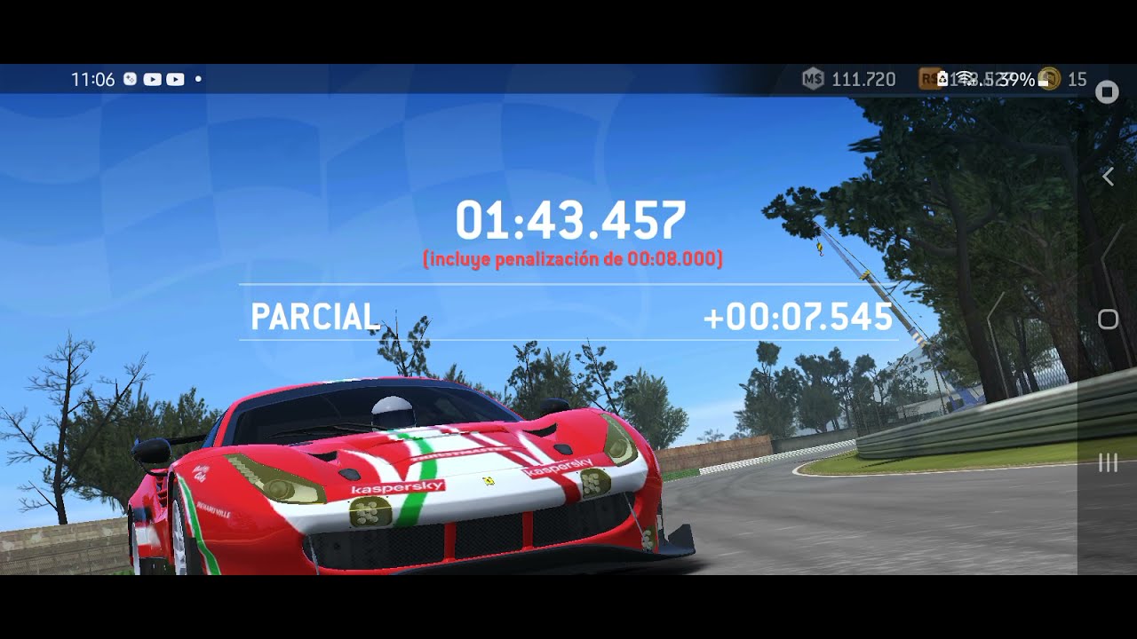 Real Racing 3 CONTRARRELOG Ferrari 411 GT4 - YouTube