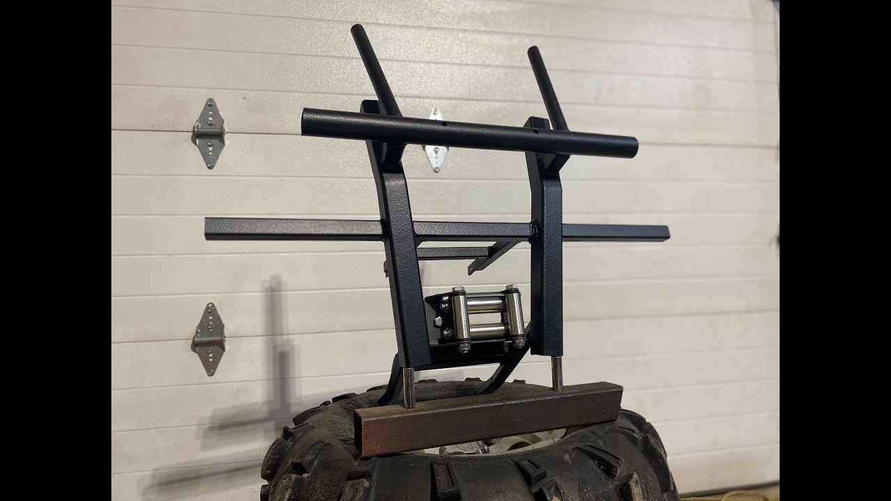 Honda ATV Bumper Build - YouTube