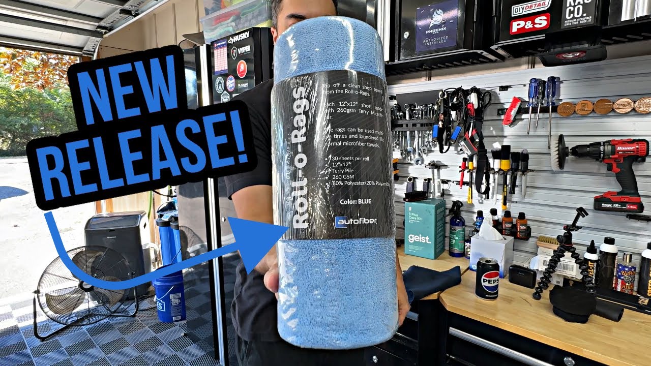 Autofiber’s Latest Innovation Premium Rags On A Roll! - YouTube
