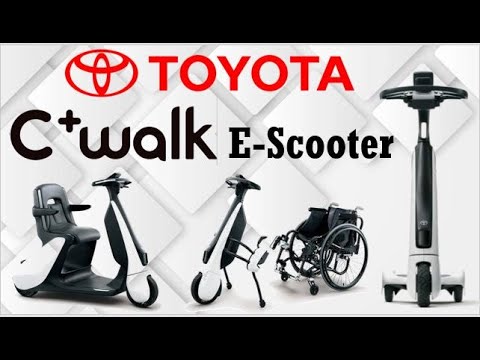 C+ Walk T Toyota Unveils Electric Scooter | Electric Scooter for ...