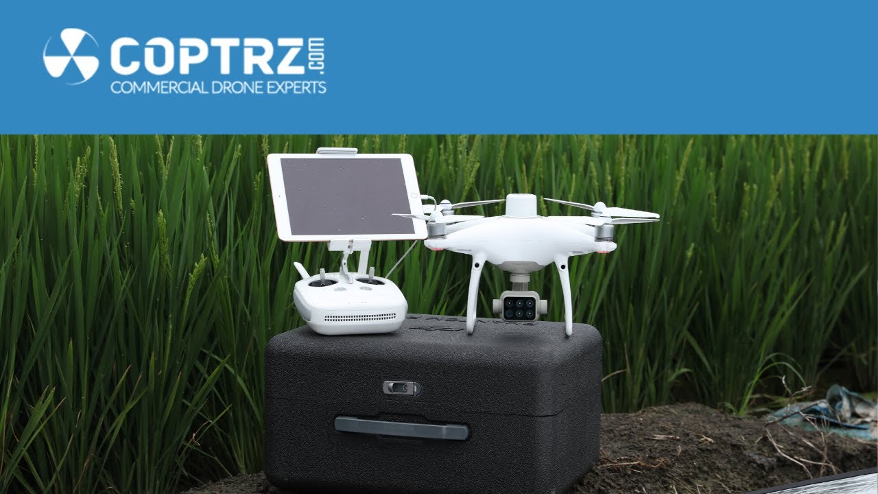 DJI P4 Multispectral Unboxing and Quick Walkthrough - YouTube