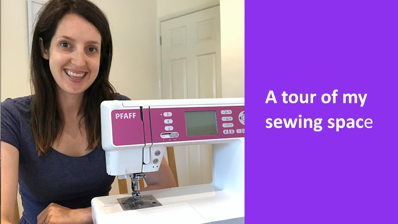 My Sewing Space Tour - YouTube