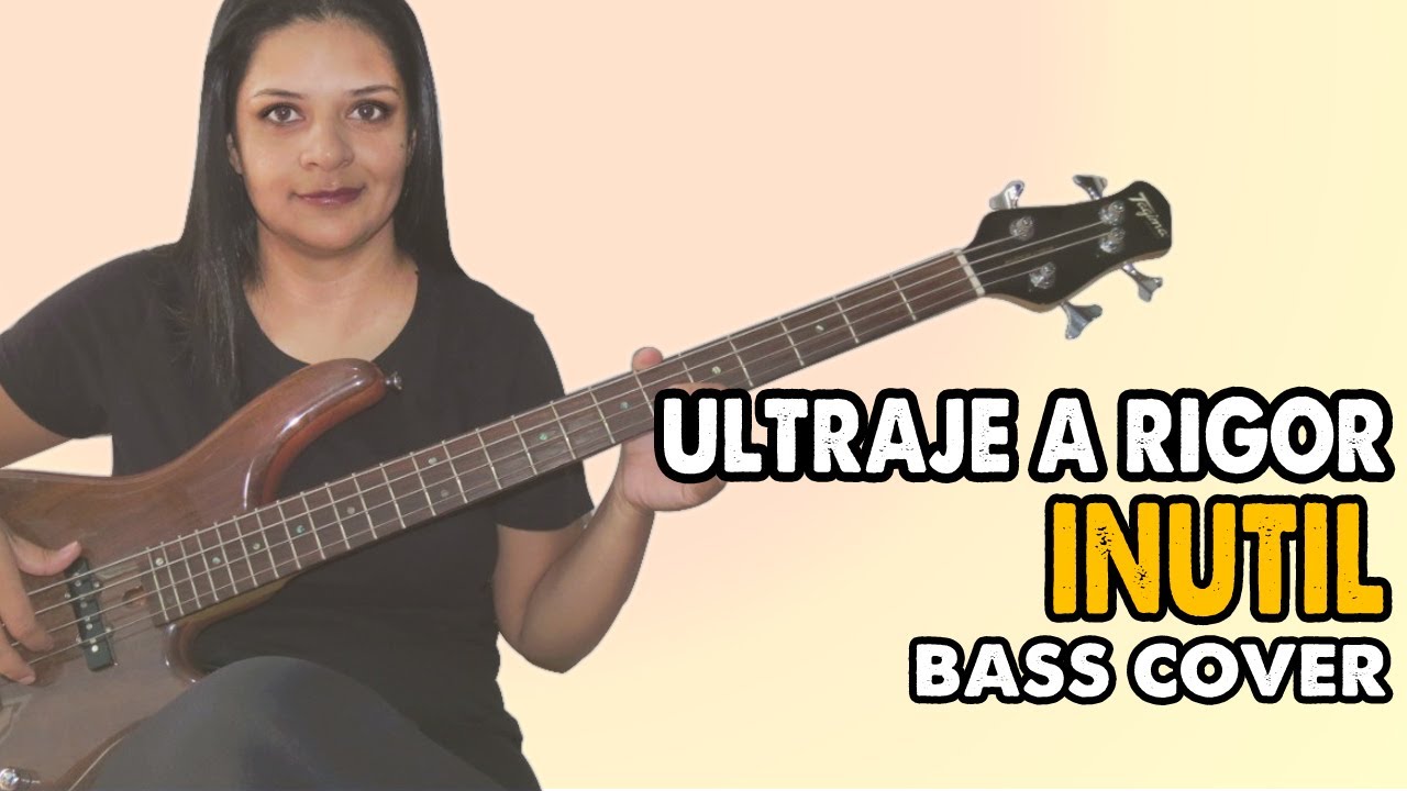 .:BASS COVER:. Inútil - Ultraje a Rigor - YouTube