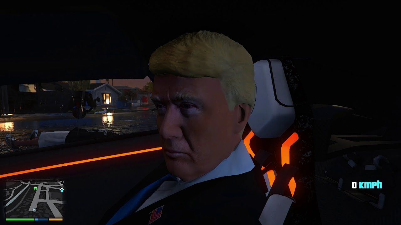 GTA 5 : SAVING PRESIDENT DONALD TRUMP FROM BALLAS GANG | GTA 5 PC MODS ...