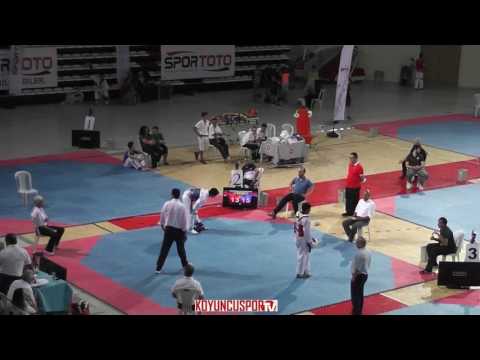 53kg SEMIFINAL - Oguz Tokgoz vs Bedirhan Akdeniz (2017 Turkish Cadet TKD Championships)