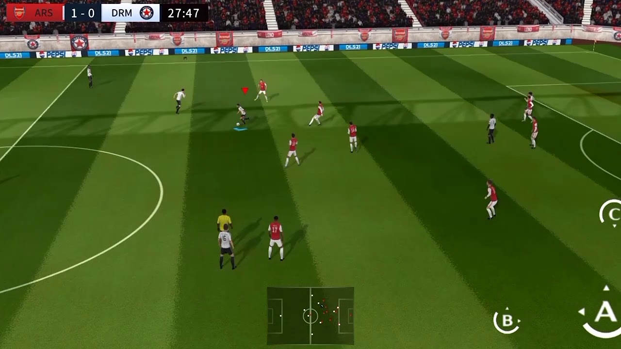 DLS21 Mobile Match Highlights | Arsenal VS Dream Fc - YouTube
