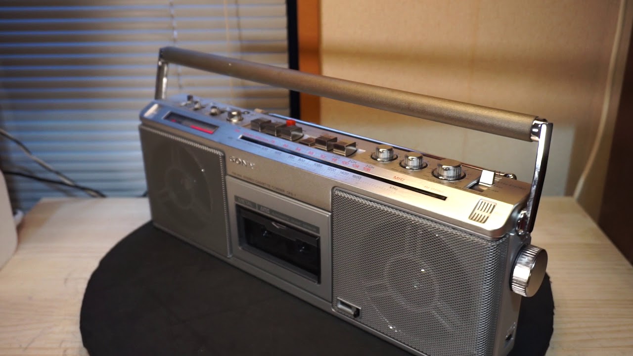 名機再生73 SONY CFS-7 テープ再生 01 360° - YouTube