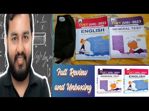 Review and Unboxing of PW English and General Test Book For CUET. Paise ...