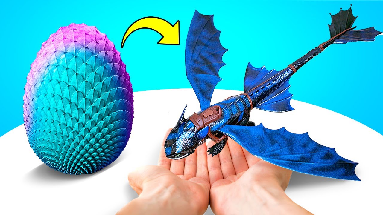 Dragon Crafts For Dragon Lovers || DIY Dragon Egg And Dragon Huge ...