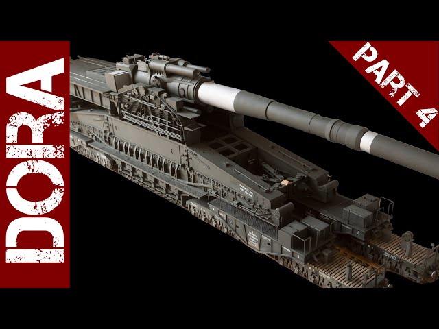 800mm Schwerer Gustav Plastic Model