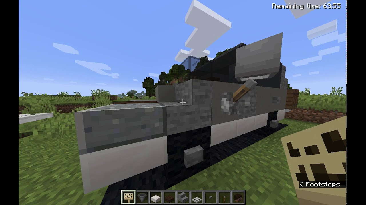 Minecraft Saab 9-5 sedan Tutorial - YouTube