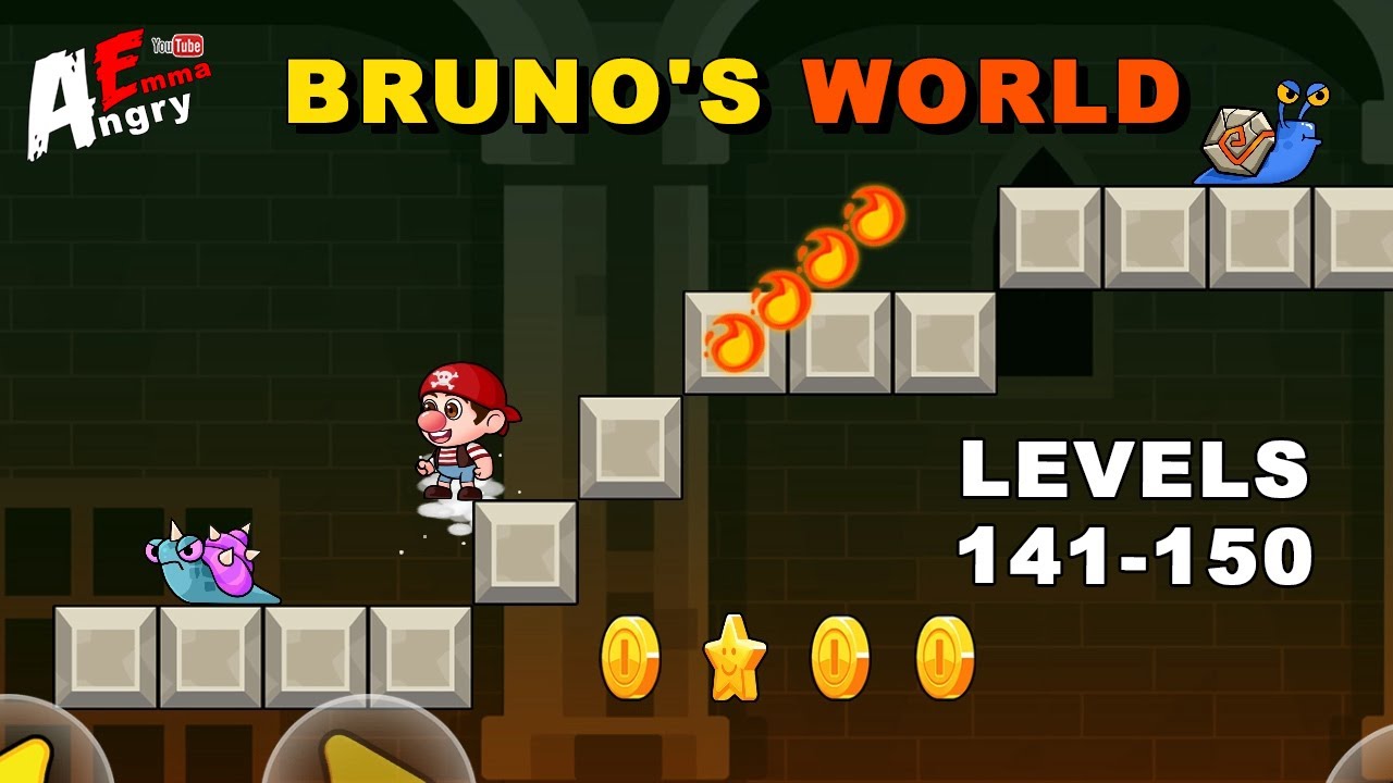 Bruno's World - Levels 141-150 / Gameplay Walkthrough (Android Game ...