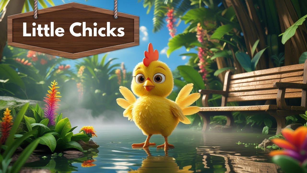 Little Chicks | Baby Chicks | Kids Songs & Nursery Rhymes | laichu Tv ...