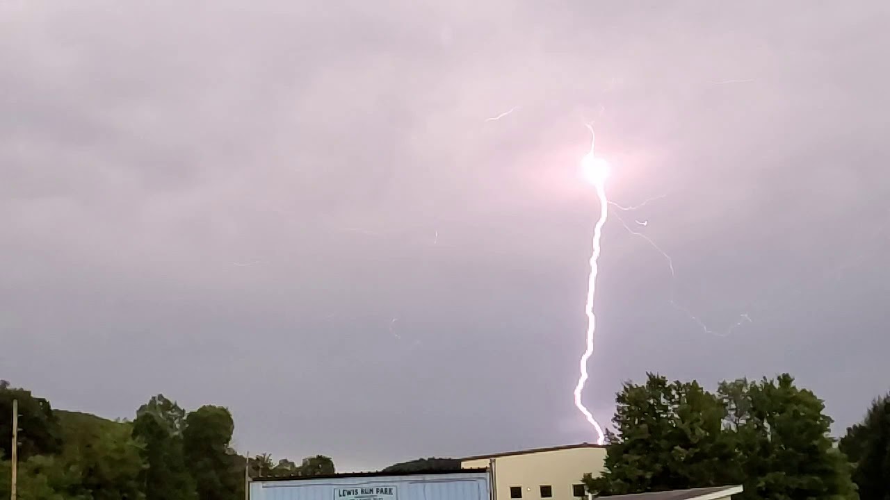 Lightning in Super Slow Motion - YouTube