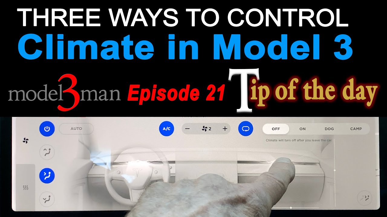 Model 3 Tip of the Day #21 - Do you know these 3 Ways to Control Model ...