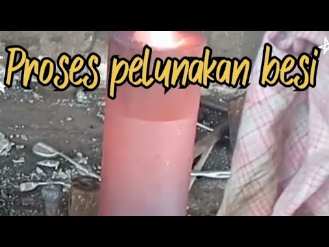 Tutorial proses pembakaran, pelunakan besi keras menjadi lunak. - YouTube