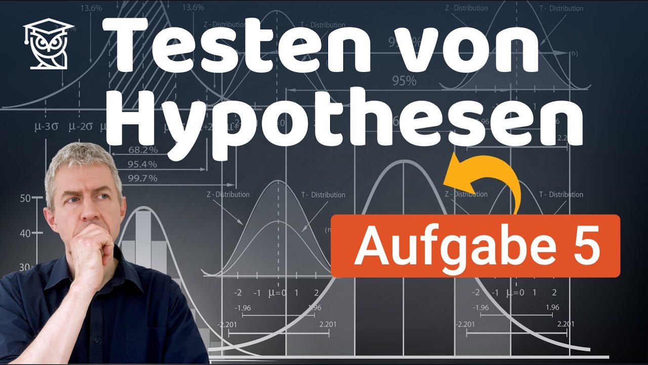 Testen von Hypothesen - AUFGABE einfach erklärt (5064-5) - YouTube