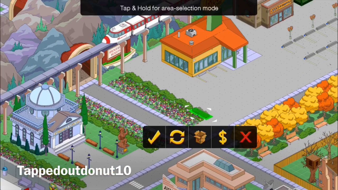 TSTO 2018 | SPRINGFIELD GROCERY STORE DESIGN | Tappedoutdonut10 - YouTube