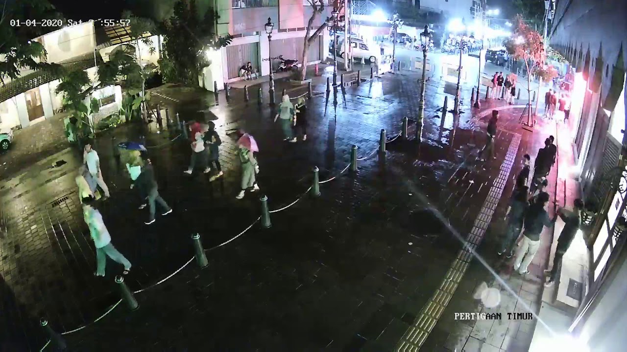 Hasil cctv hikvision ip camera 2mp - YouTube