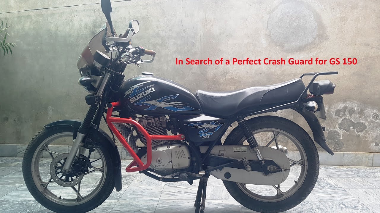GS 150 Crashguard New Design In Pakistan - YouTube