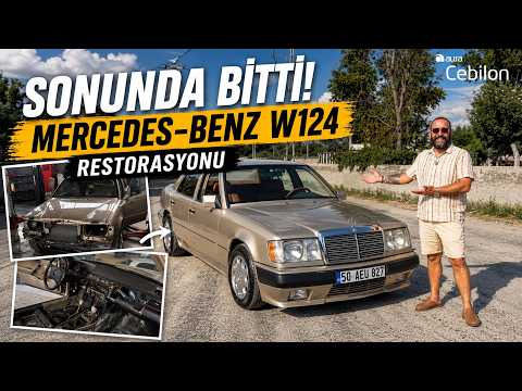 Sonunda Bitti! Hurda Mercedes Benz W124 200D Restorasyon
