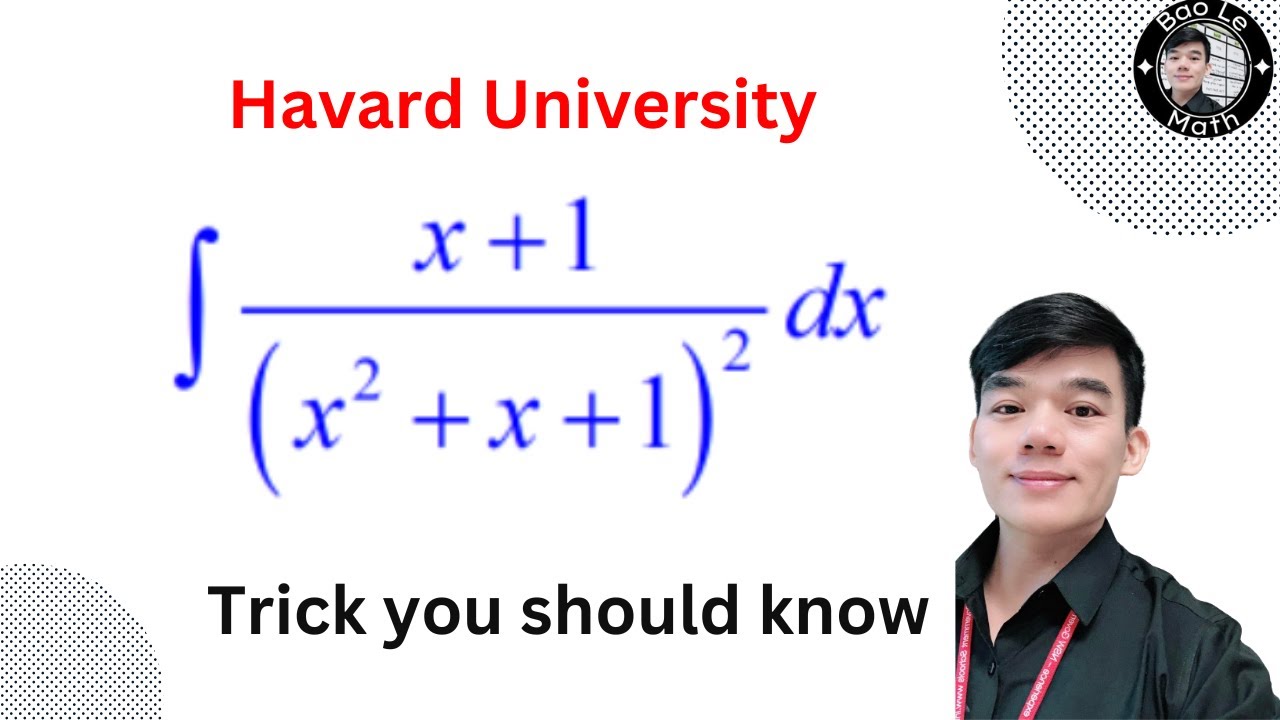 A Difficult Integral That Many Calculus Students Find Challenging ...