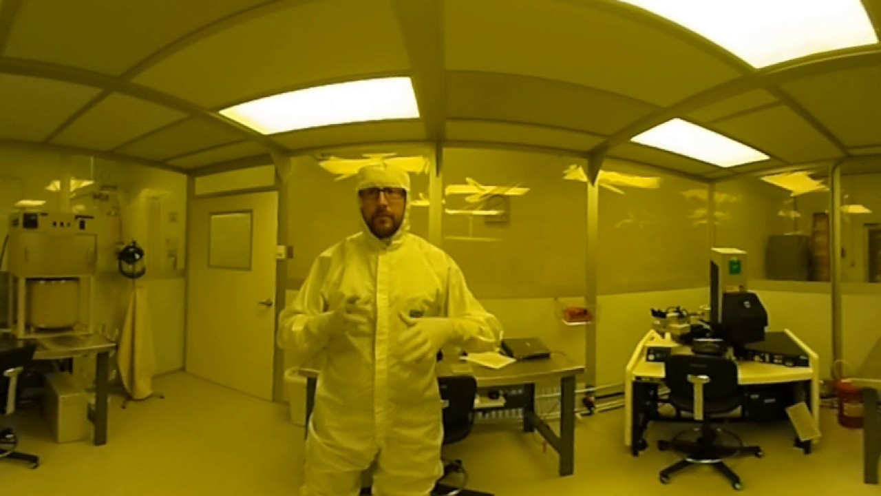 NAIT Nano Lab 360 Tour - YouTube