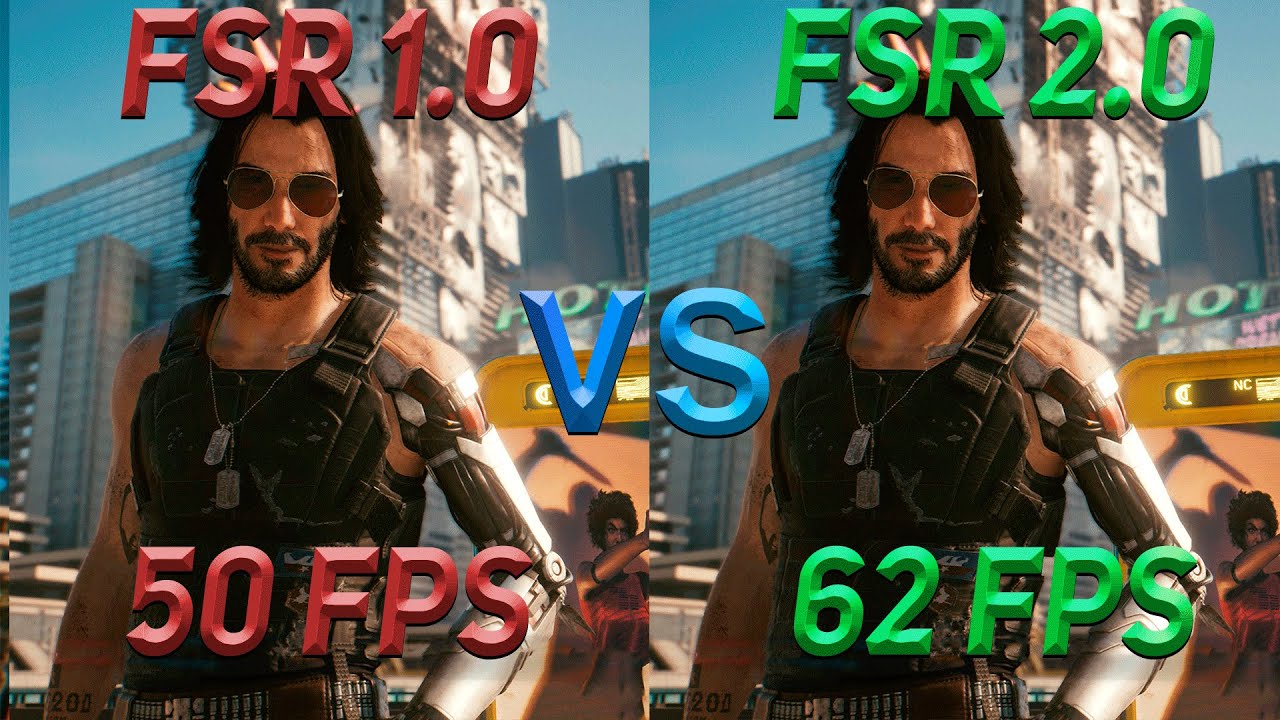 FSR 2.0 В CYBERPUNK2077 I FSR OFF VS FSR 1.0 VS FSR 2.0 - YouTube