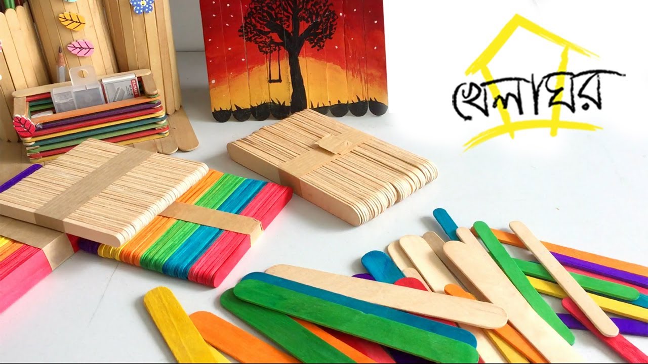 4 type popsicle sticks review and BD price. One of the best thing for ...