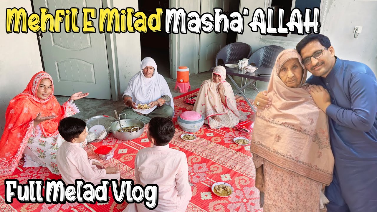 Full Melad Vlog Masha’Allah 🤲🤲🤲 - YouTube