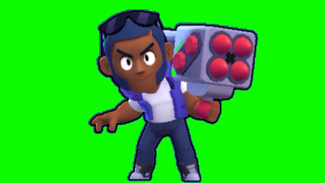 Brock Brawl Stars Green Screen - YouTube