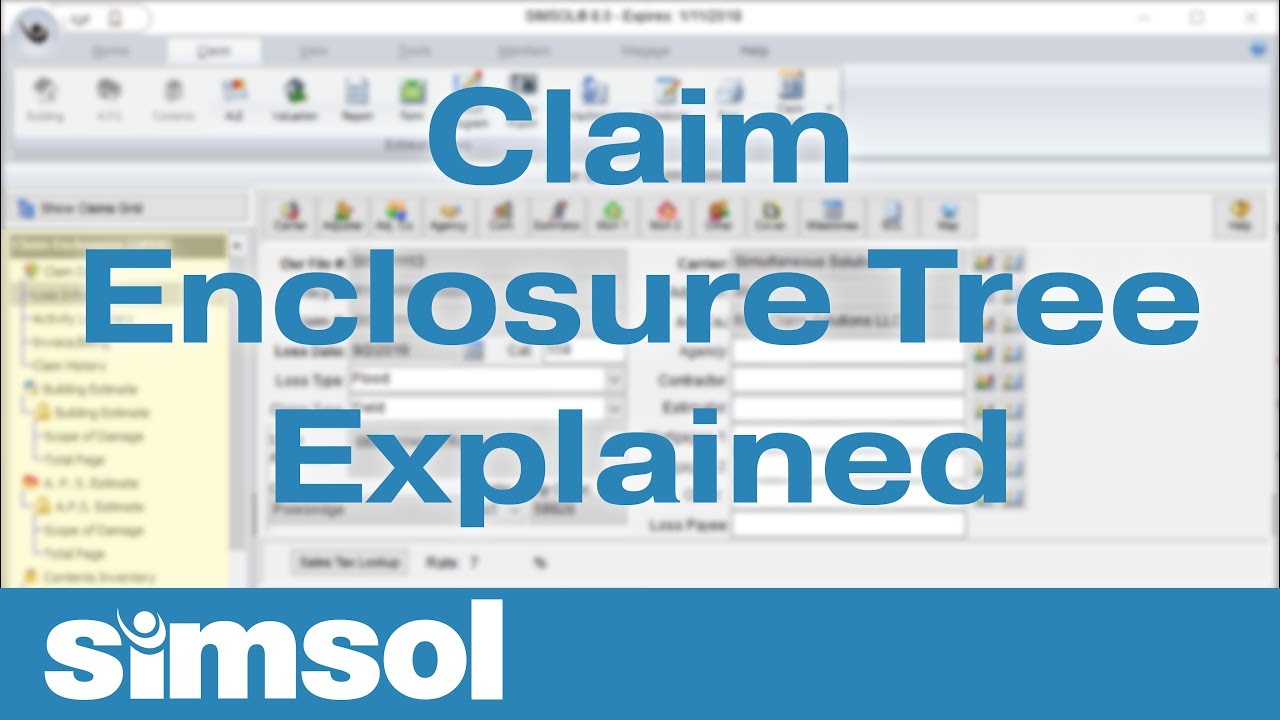 How to Navigate through a Claim in Simsol - Step Four - YouTube
