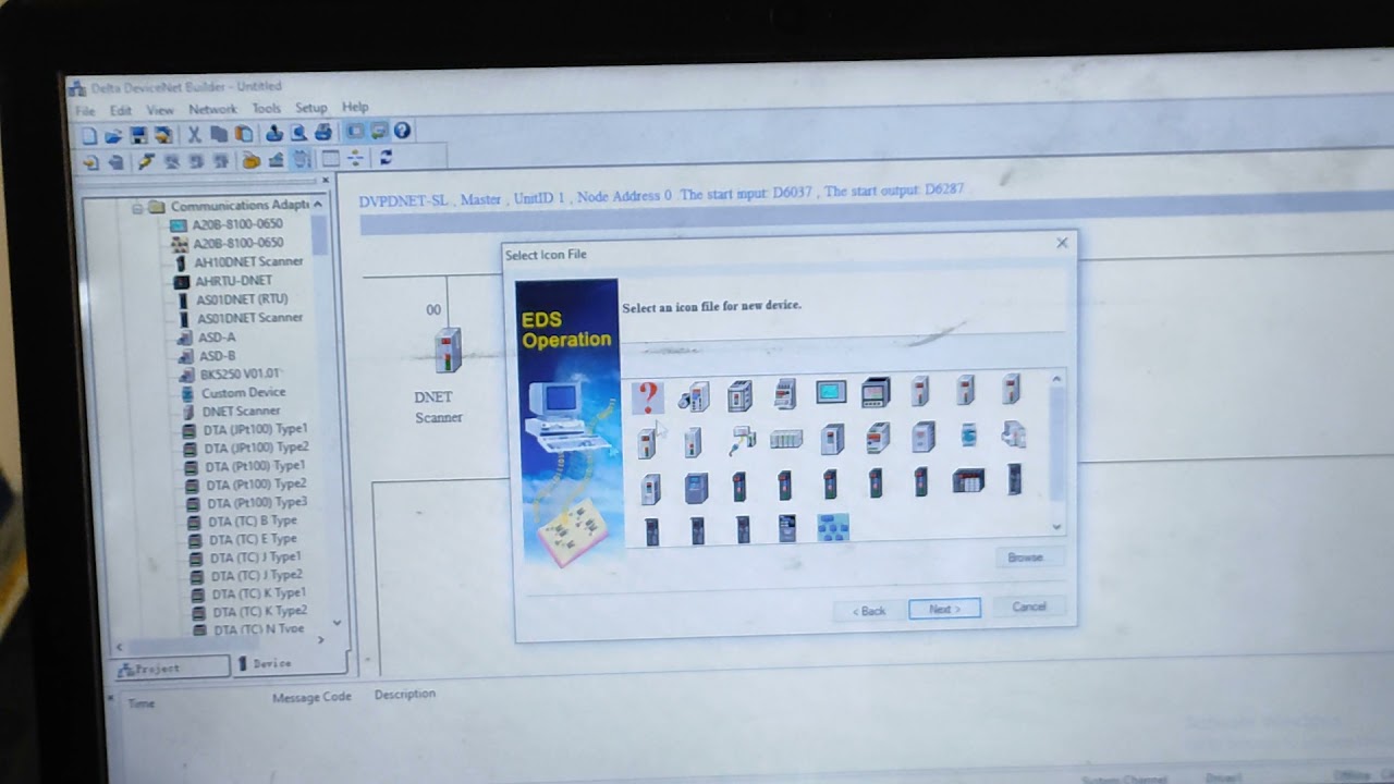 Delta DVP PLC DNET ( DEVICE NET COMMUNICATION) - YouTube