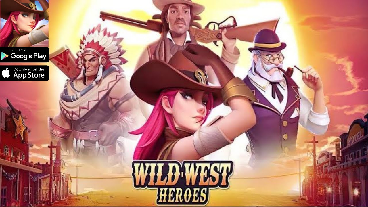 Wild West Heroes (Android/IOS) RTS City Building Game | New Cowboy Era ...