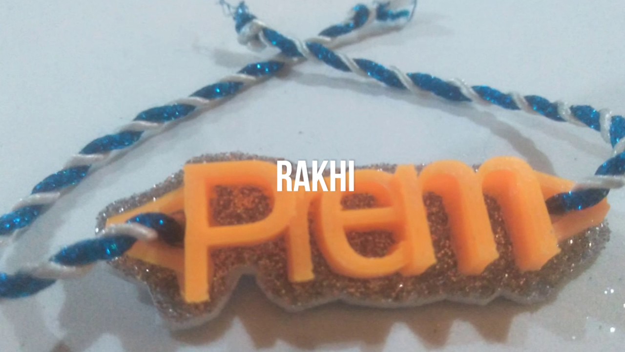3D Printed Rakhi| Rakshabandhan | Love | Creative | Customisable ...