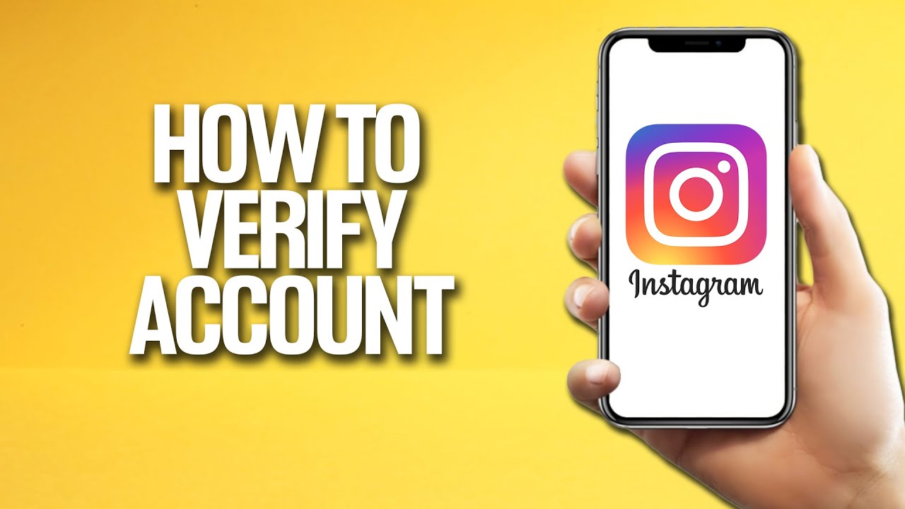How To Verify Instagram Account - YouTube