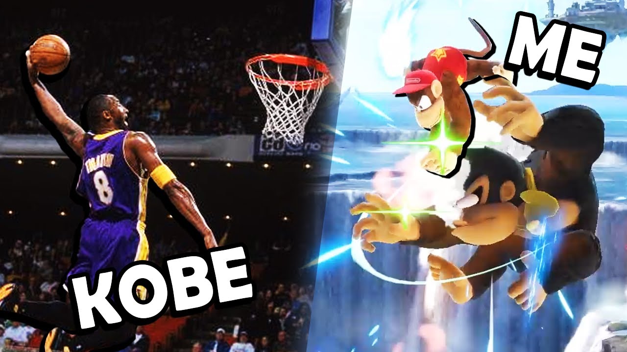 SLAM DUNKING In Smash Bros - YouTube