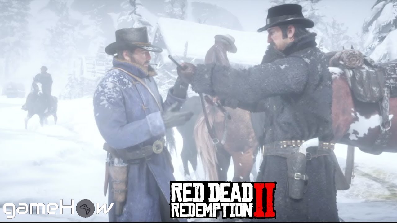 Old friends mission RDR2 camp of the O'Driscolls' gang /How to kill ...