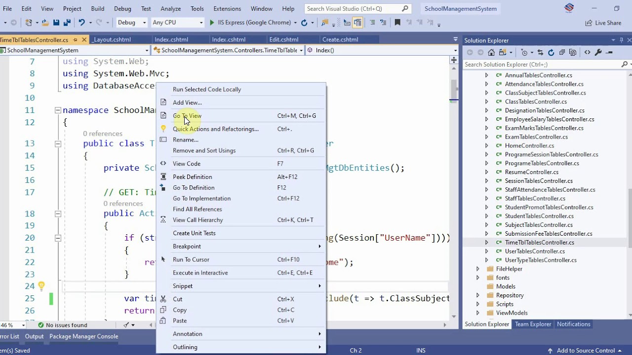 School Management System Part 25 Exam Setting Teacher Time Table ...
