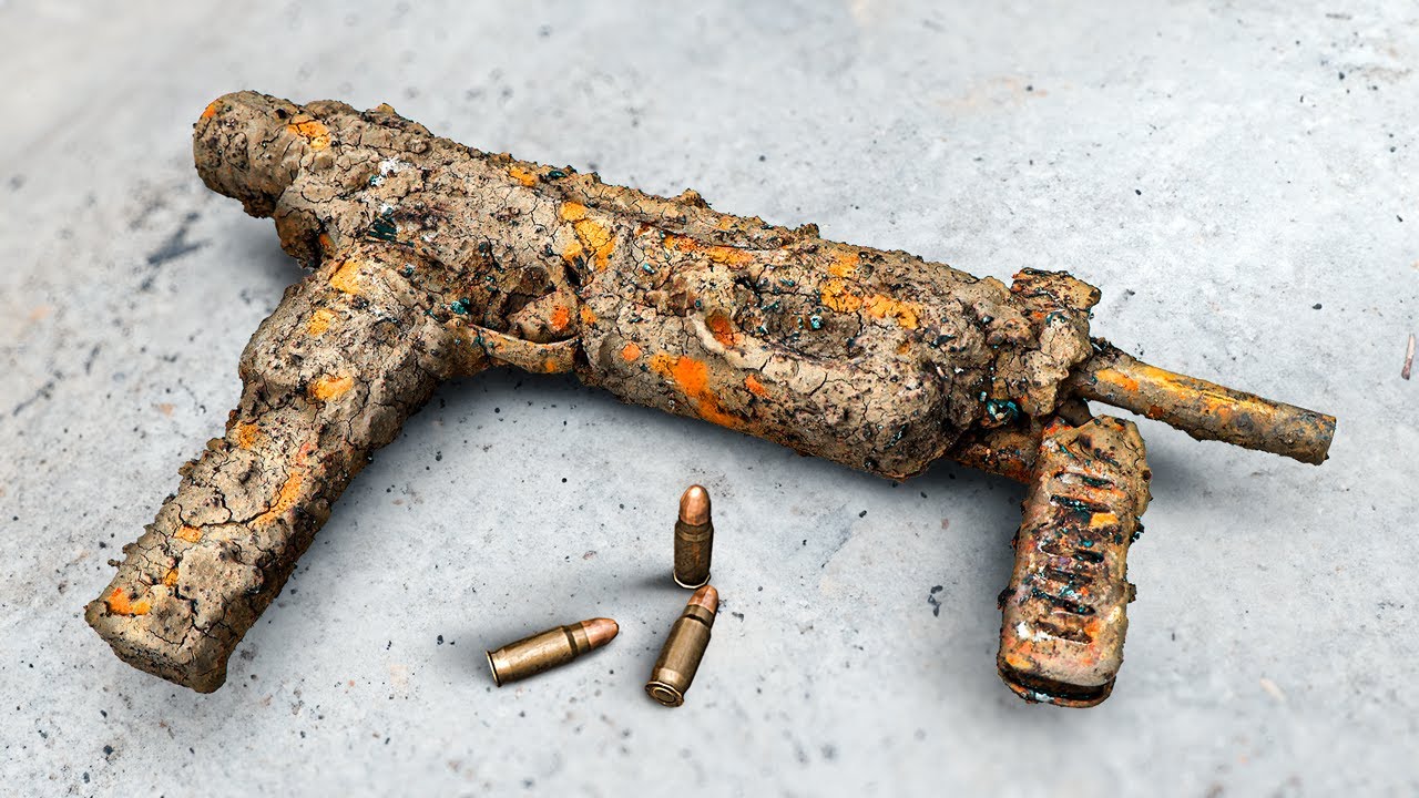 SA-26 | Old Machine Gun Restoration - YouTube