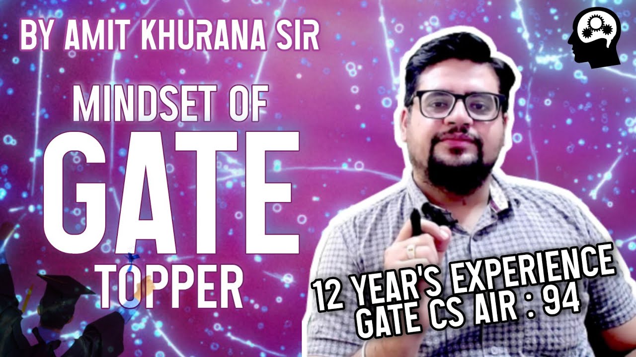 Mindset of GATE toppers | GATE 2023 - YouTube