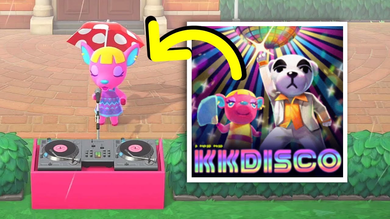 Fuchsia Singing K.K. Disco in Animal Crossing New Horizons - YouTube