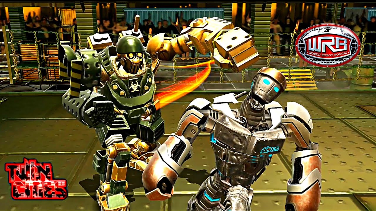real steel WRB 1v1 fight - YouTube