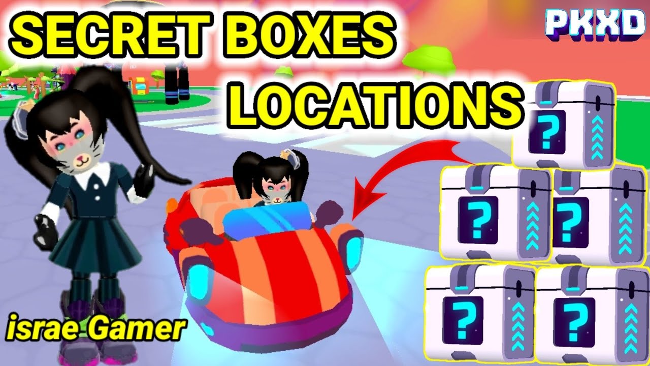 NEW SECRET BOXES LOCATIONS IN PK XD HALLOWEEN UPDATE 🤯??!! - YouTube
