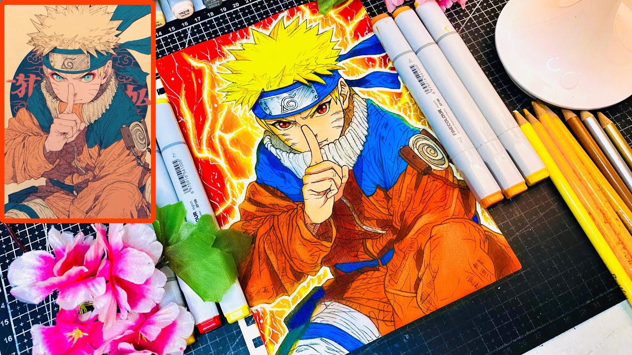 Naruto Speed Drawing | Anime Drawing Timelapse - YouTube