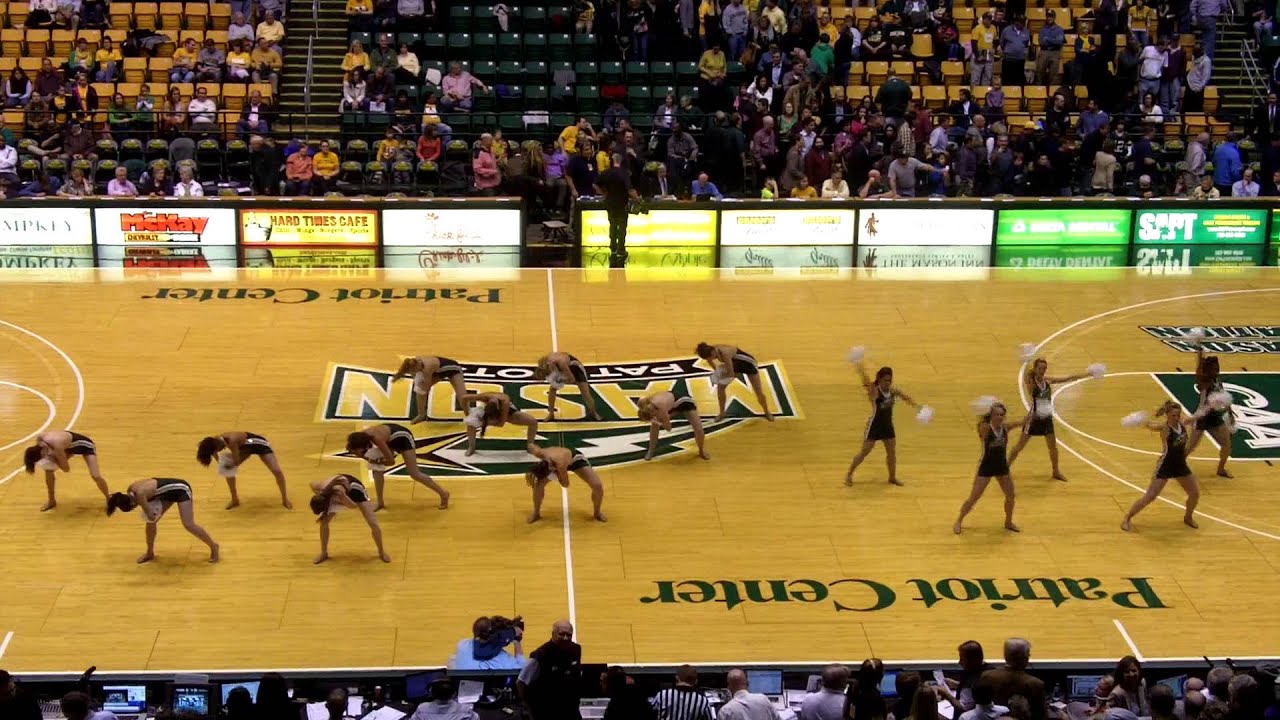 GMU Masonettes Dance Team - Mason v UVA Halftime - YouTube