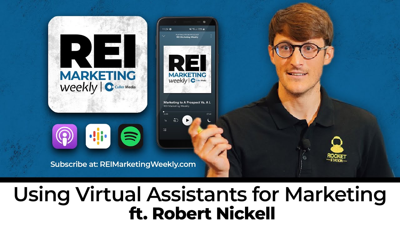 Using Virtual Assistants in Marketing ft. Robert Nickell CEO of Rocket ...