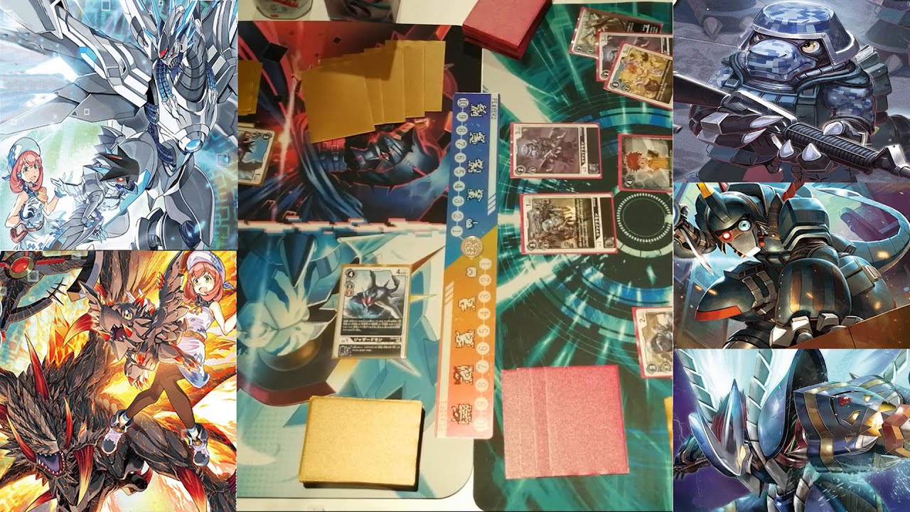 Digimon TCG -EX3- Linkz Dragons vs D-Brigade - Draconic Roar - YouTube